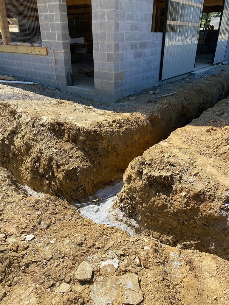 Utility Trenching | Steve Groff Excavation